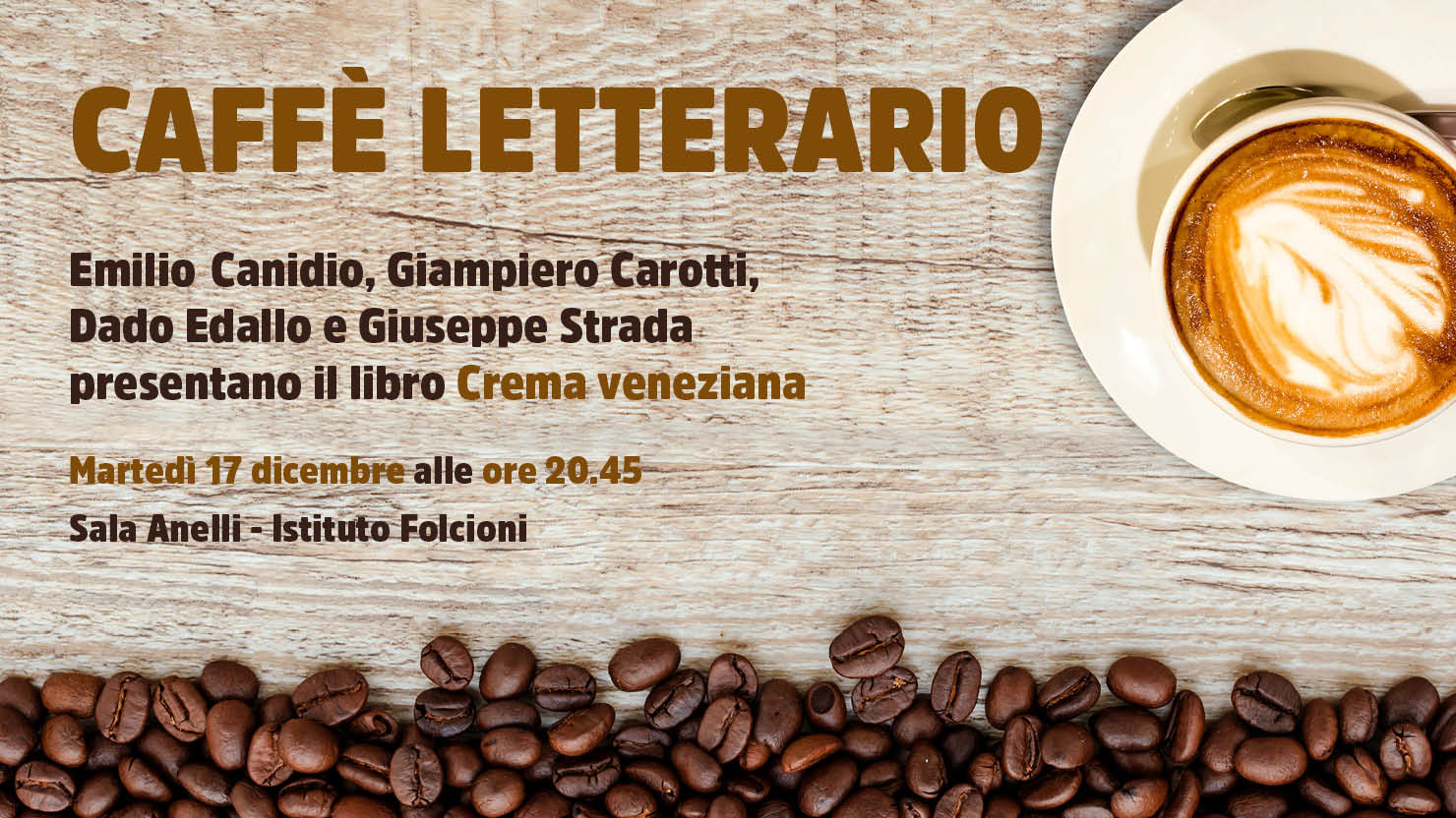 Presentazione – CAFFÈ LETTERARIO – Cultura Crema
